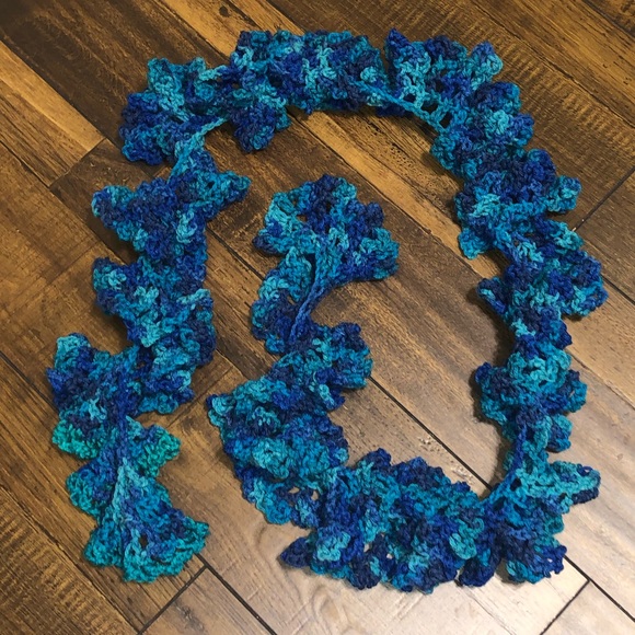 Accessories | Ruffled Crochet Boa | Poshmark